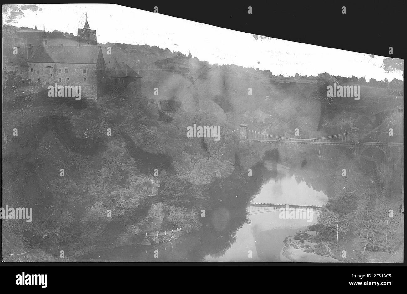 Old fortress bridge Black and White Stock Photos & Images - Alamy