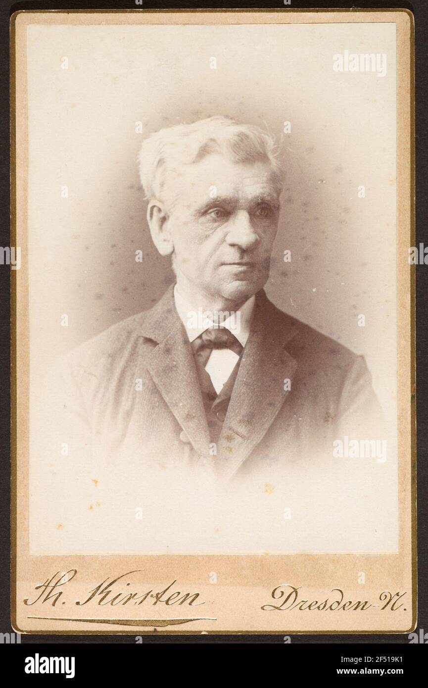 Portrait of Friedrich Wagner Stock Photo - Alamy