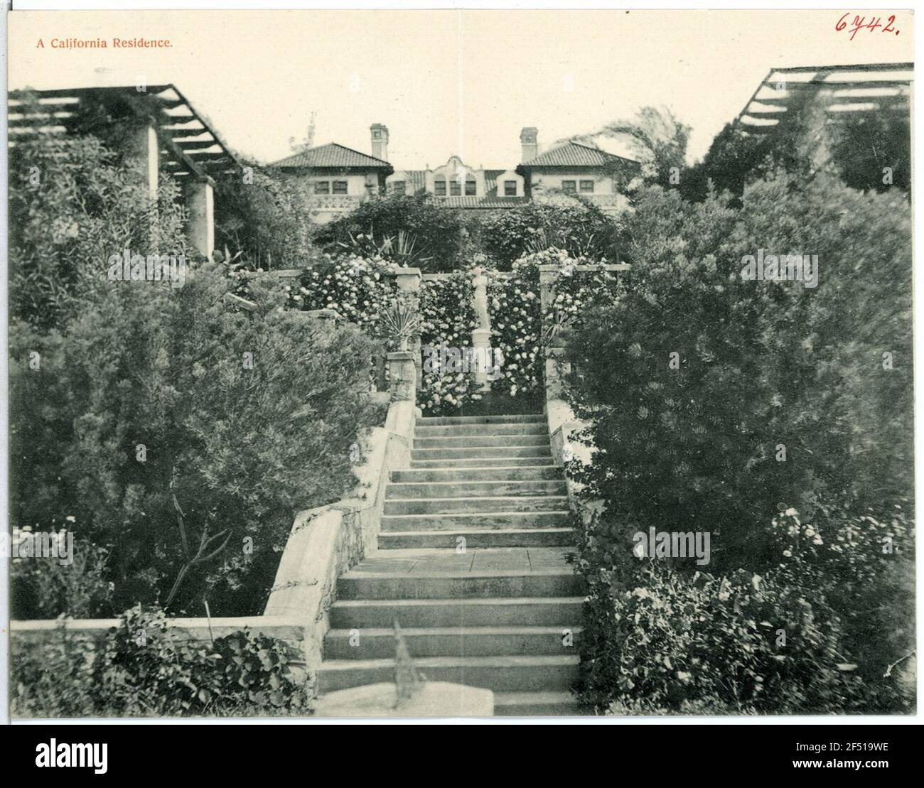 A California Residence Kalifornien. A California Residence Stock Photo ...