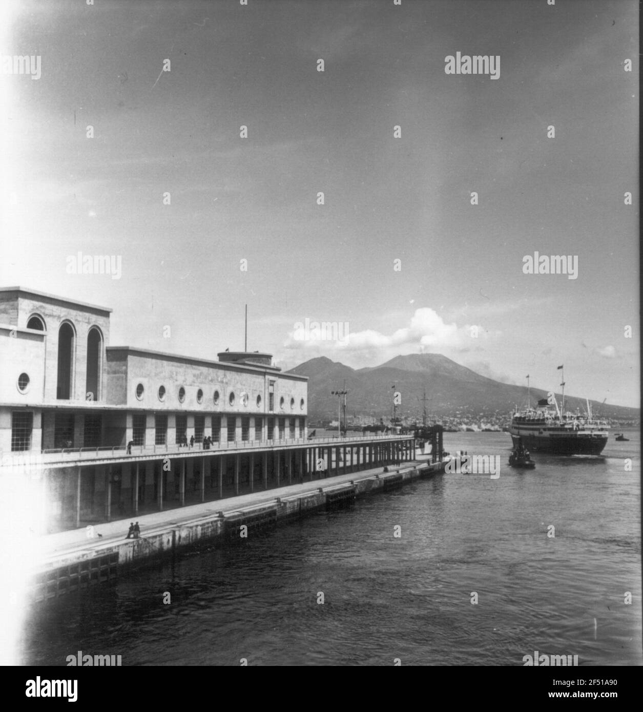 Travel Photos Italy. Naples. View of Stazione Marittima di Napoli ...