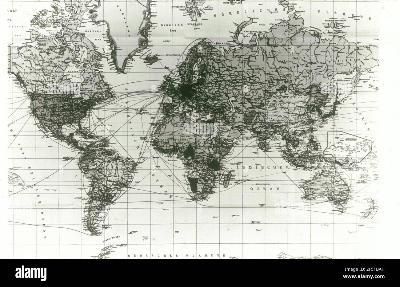 Maps for slide lectures. World map Stock Photo - Alamy