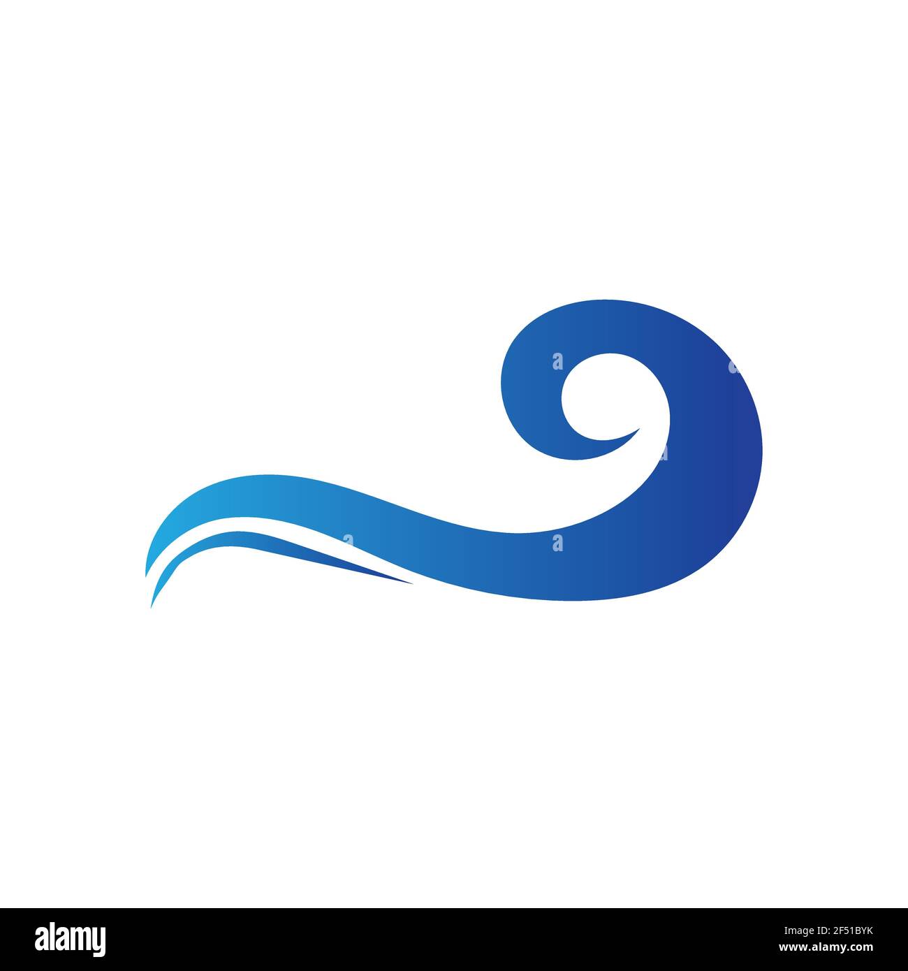 Ocean Wave Logo vector illustration design Template - Vector Stock ...