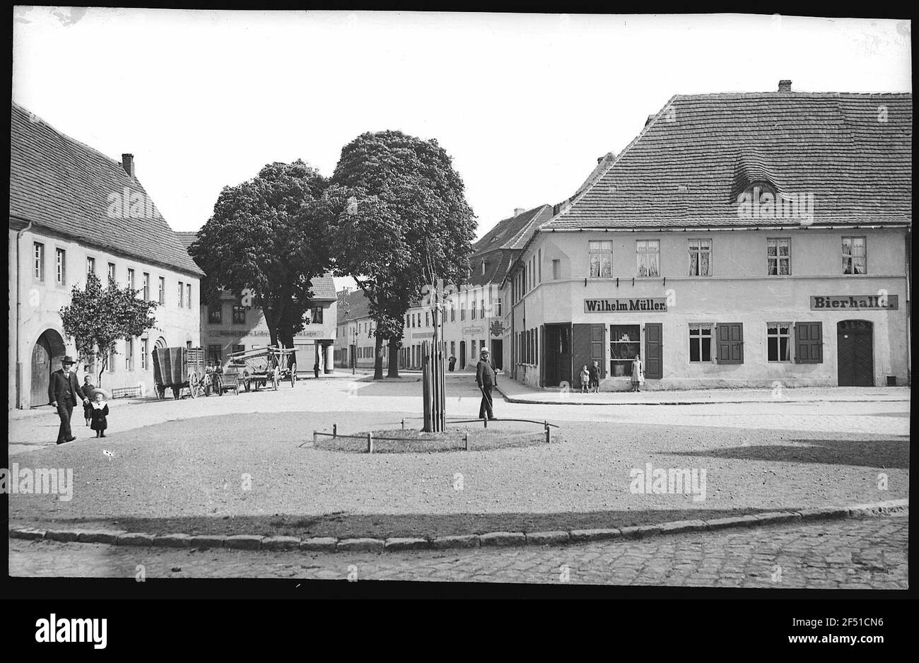 Belger. Market with Mühlbergerstraße Stock Photo - Alamy