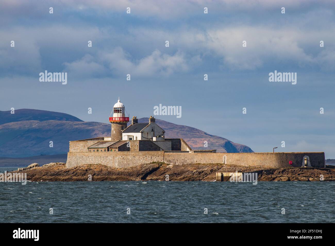 Fenit Lighthouse Tralee Bay Stock Photo - Alamy