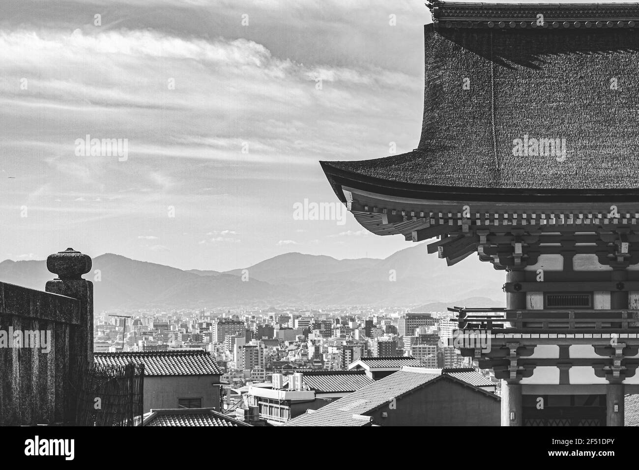 Fushimi Inari Taisha Shrine and the city of Kyoto Stock Photo - Alamy
