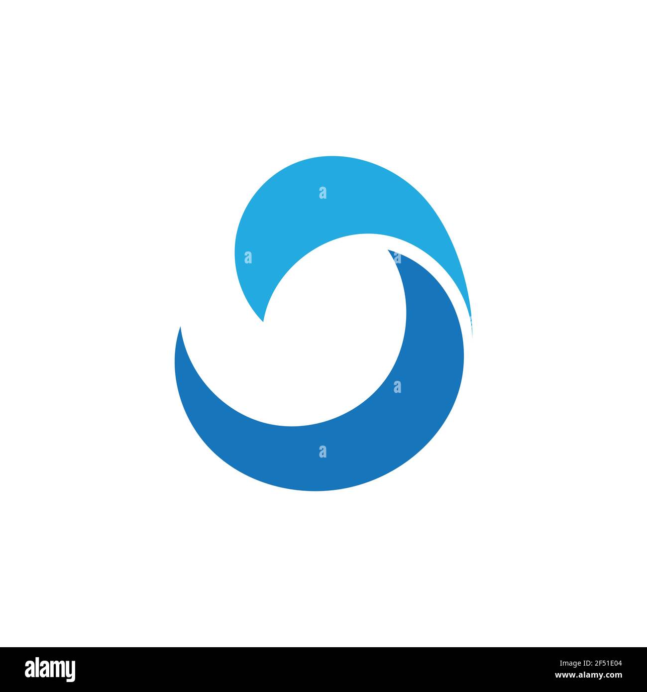 Ocean Wave Logo vector illustration design Template - Vector Stock ...