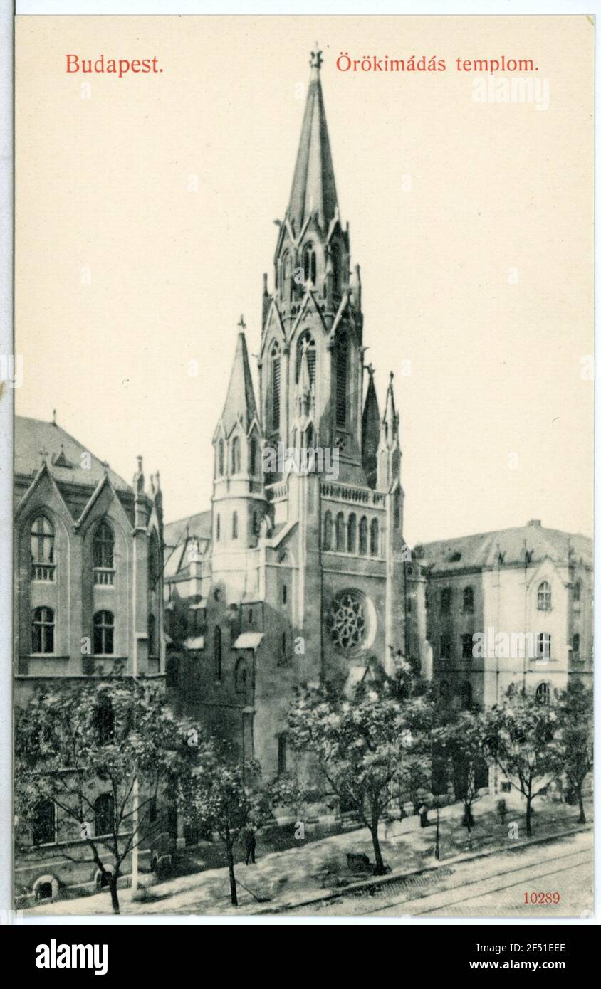 Periphery Budapest. Temple of Eternal Adapter (1908 Stock Photo - Alamy
