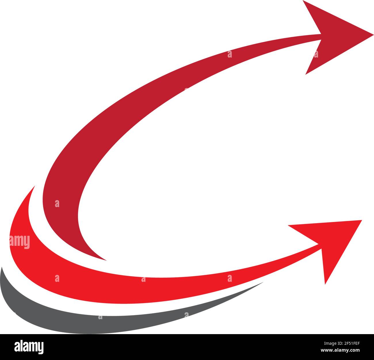 Arrow logo template vector icon illustration design Stock Vector Image ...