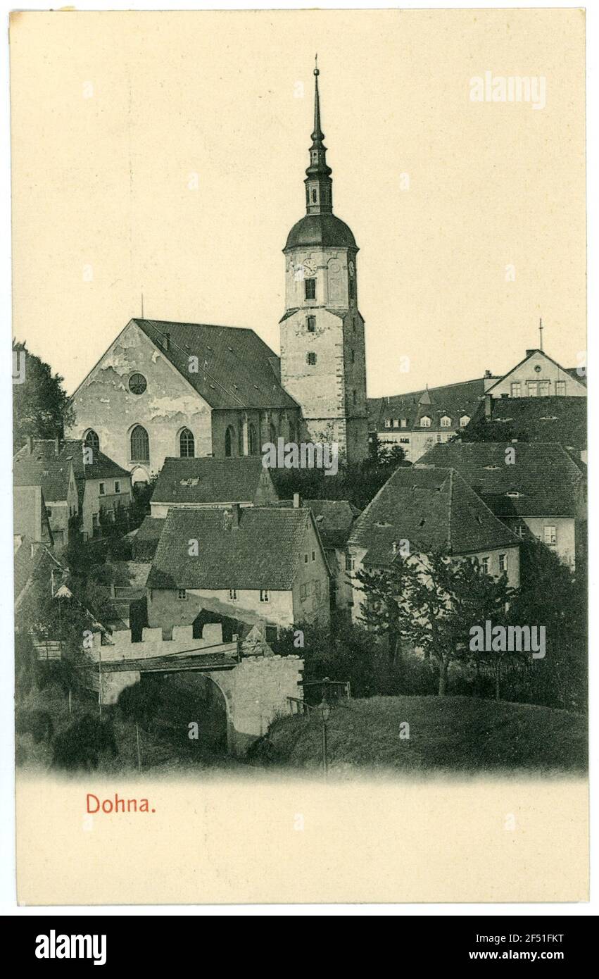 Churches in landkreis sachsische schweiz osterzgebirge hi-res stock ...