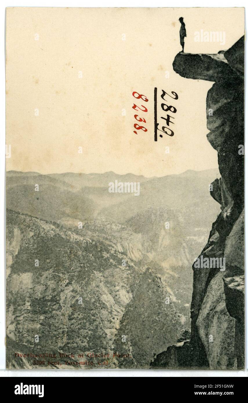 Overhanging Rock at Glacier Point Yosemite. Overhanging Rock at Glacier ...