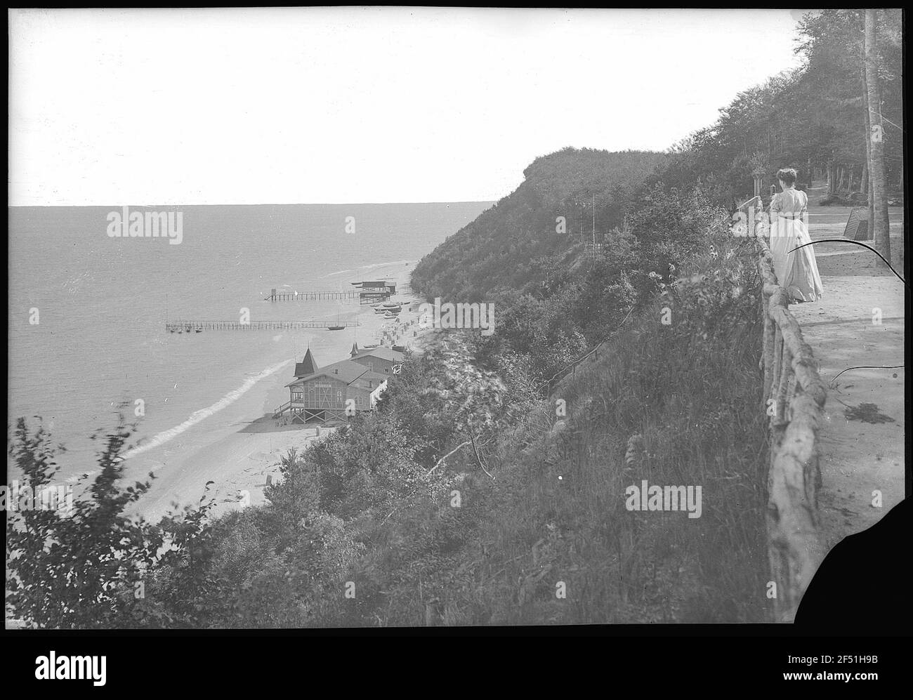 Bridge landing Black and White Stock Photos & Images - Alamy