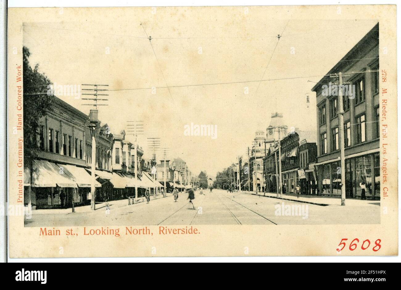 Main st. Looking North, Riverside Riverside. Main st. Looking North ...
