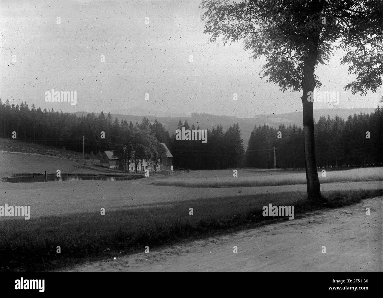 Room mill and mill pond Stock Photo - Alamy