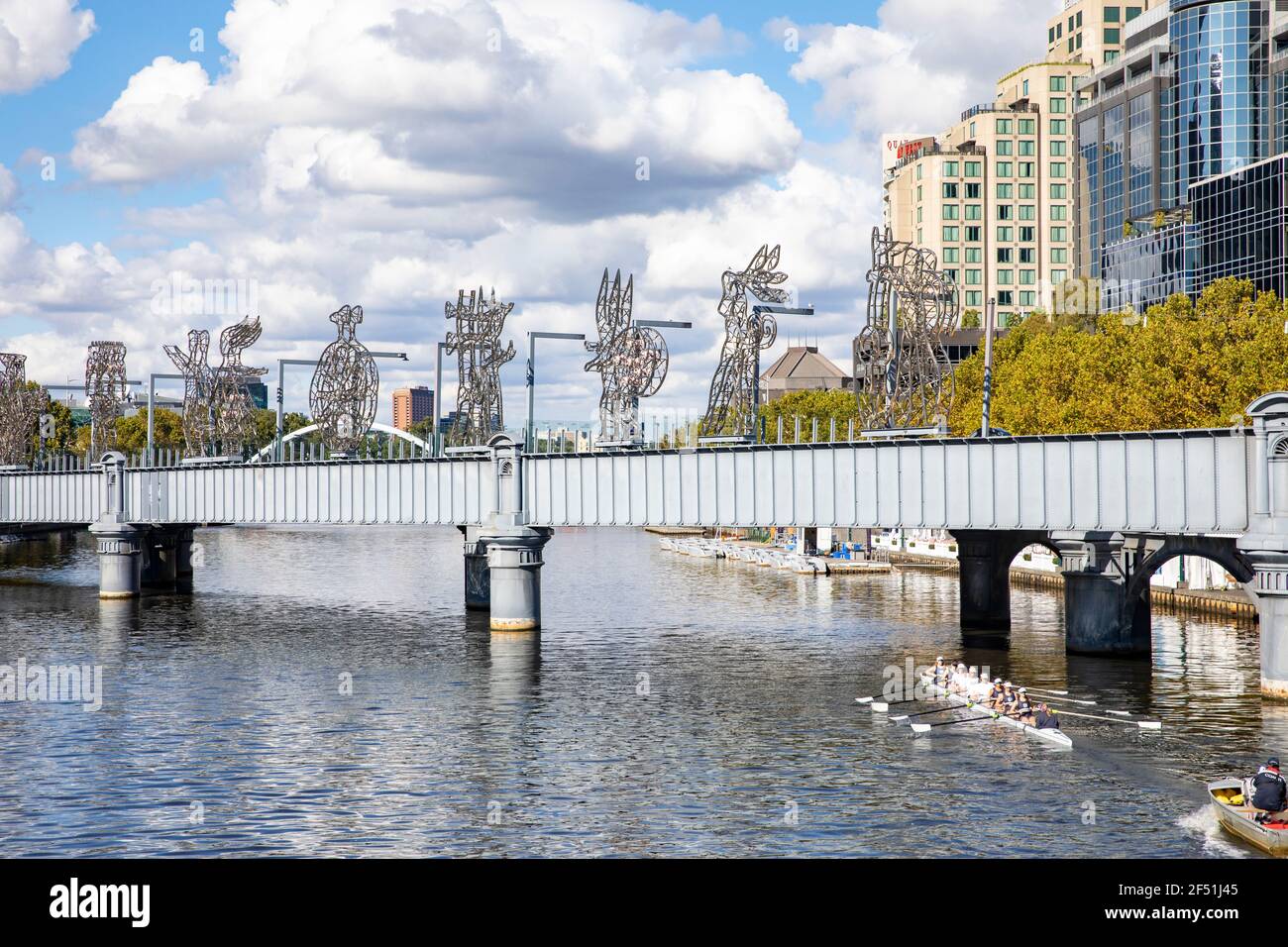 Melbourne bridge hi-res stock photography and images - Alamy