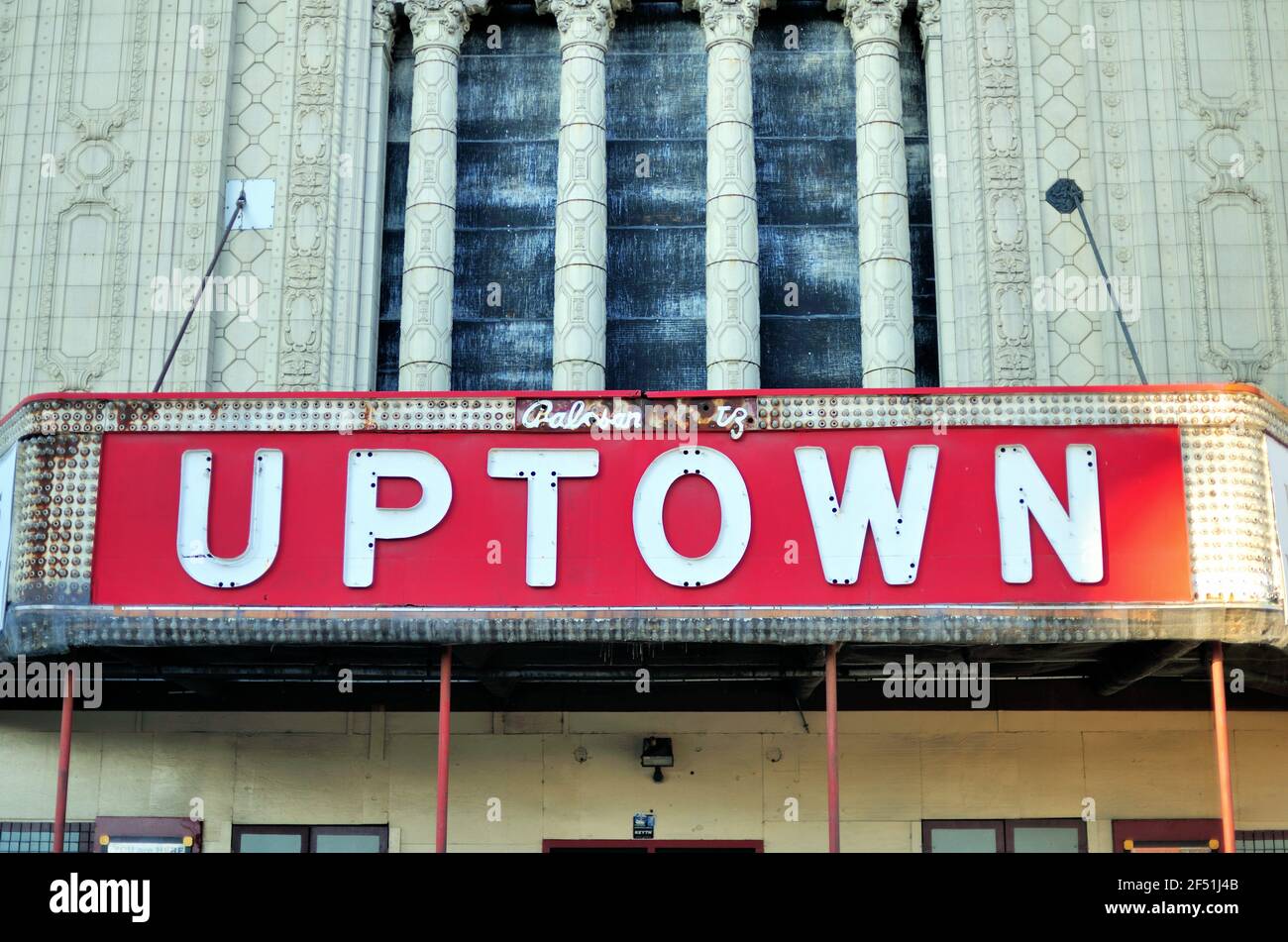 Uptown theater hi-res stock photography and images - Alamy