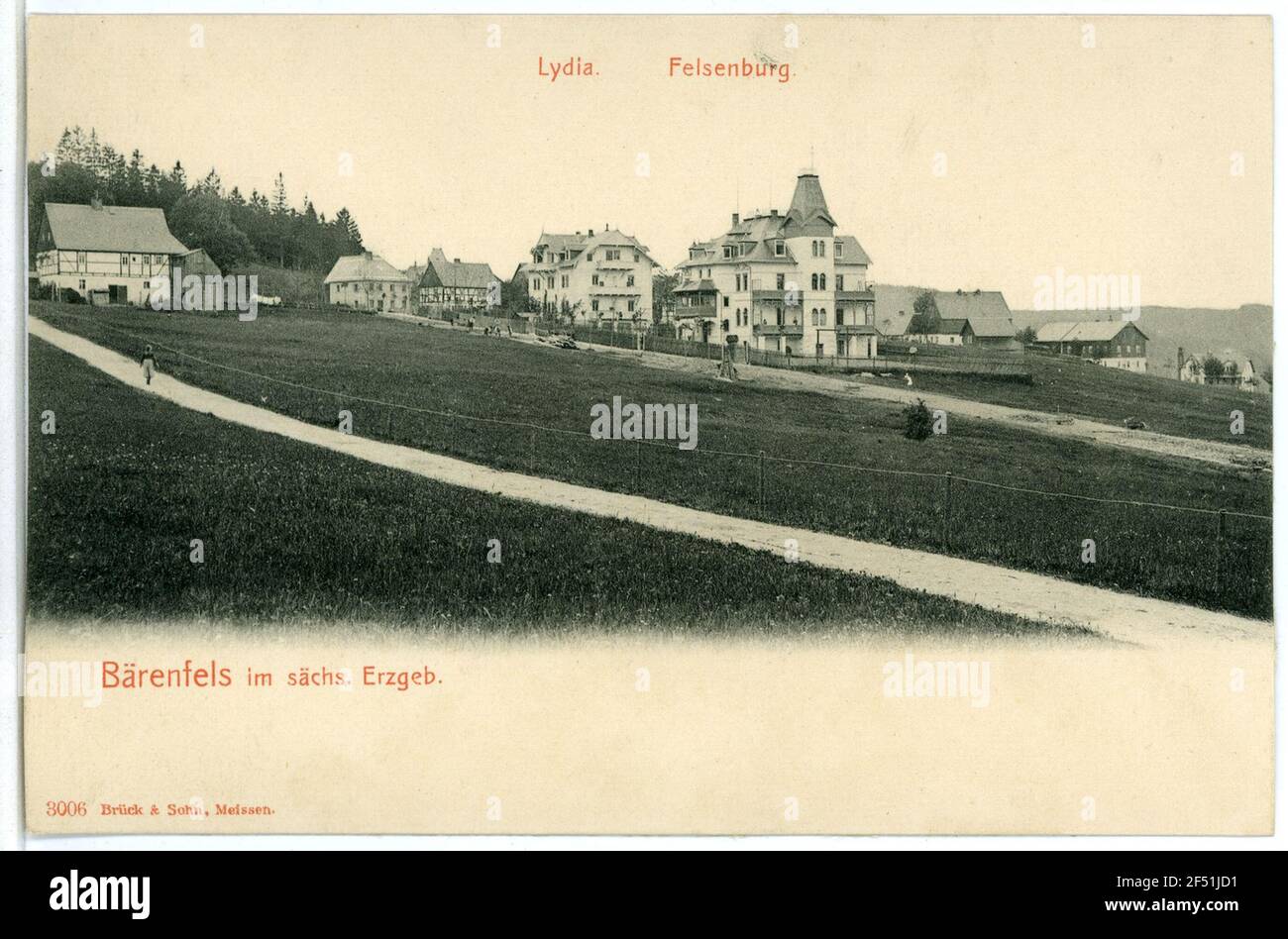 House Lydia and Felsenburg Bärenfels. House Lydia and Felsenburg Stock ...