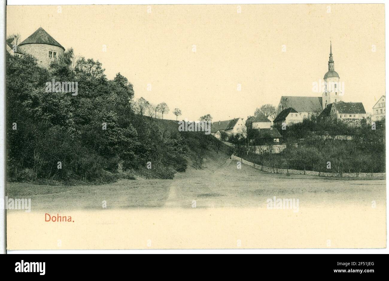 View to Dohna Dohna. View to Dohna Stock Photo - Alamy