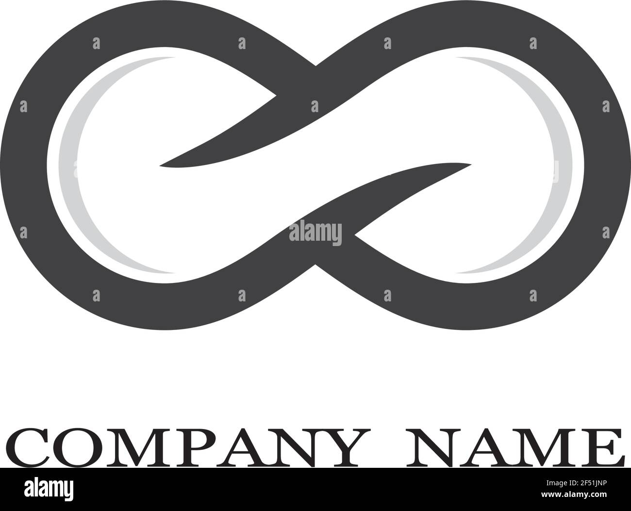 Infinity logo template vector icon illustration design Stock Vector ...