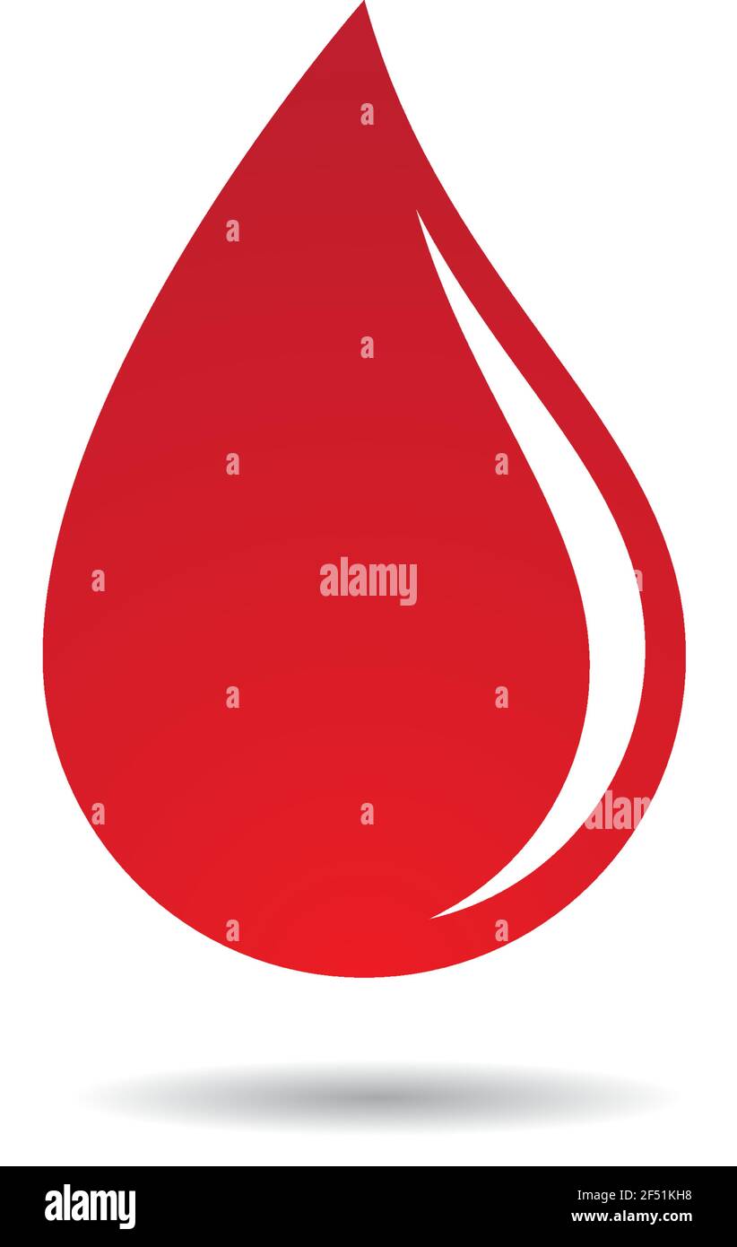 Blood logo template vector icon illustration design Stock Vector Image ...