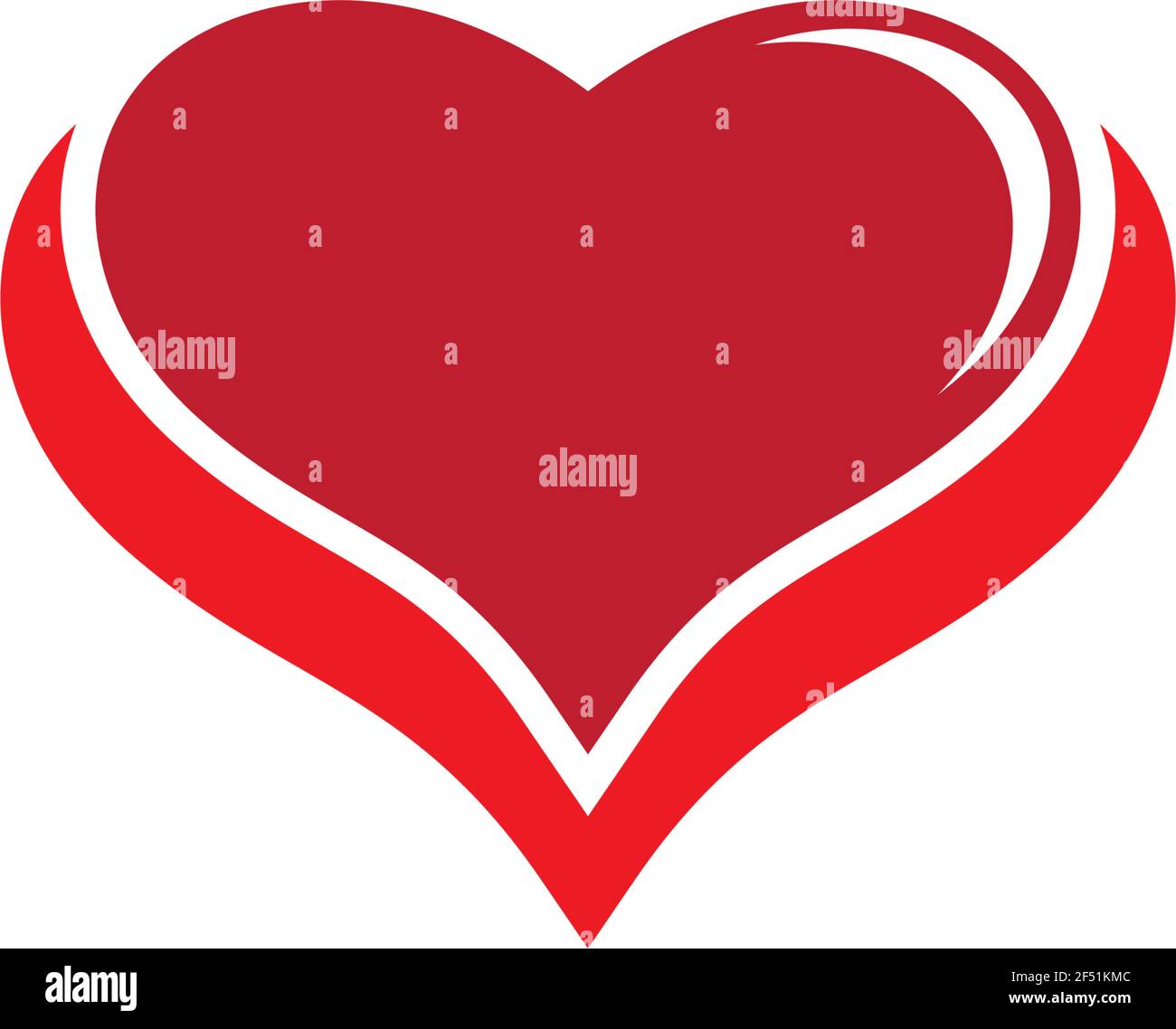 Love logo template symbol icon illustration design Stock Vector Image ...