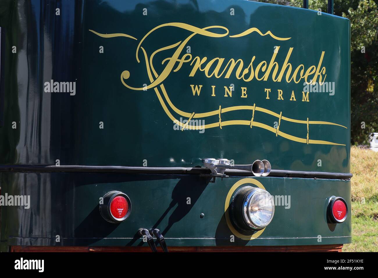 Franschhoek Wine Tram Stock Photo - Alamy