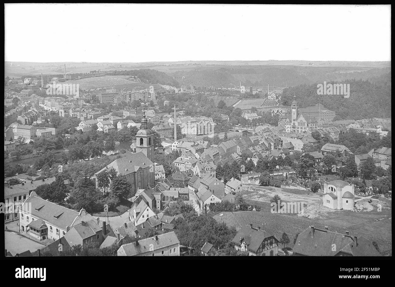 Waldheim. View of Waldheim Stock Photo - Alamy