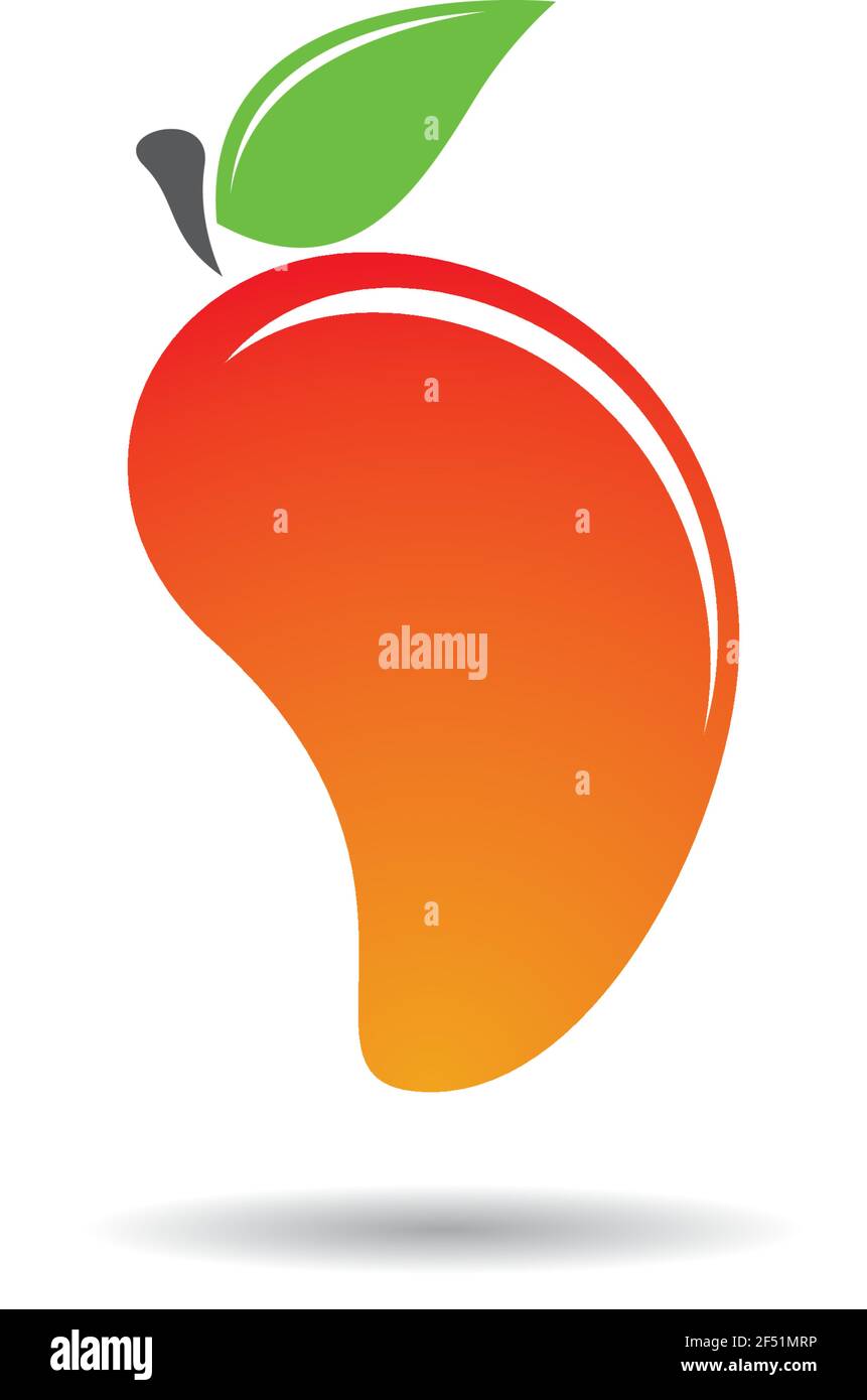 Mango logo template vector icon illustration design Stock Vector Image ...
