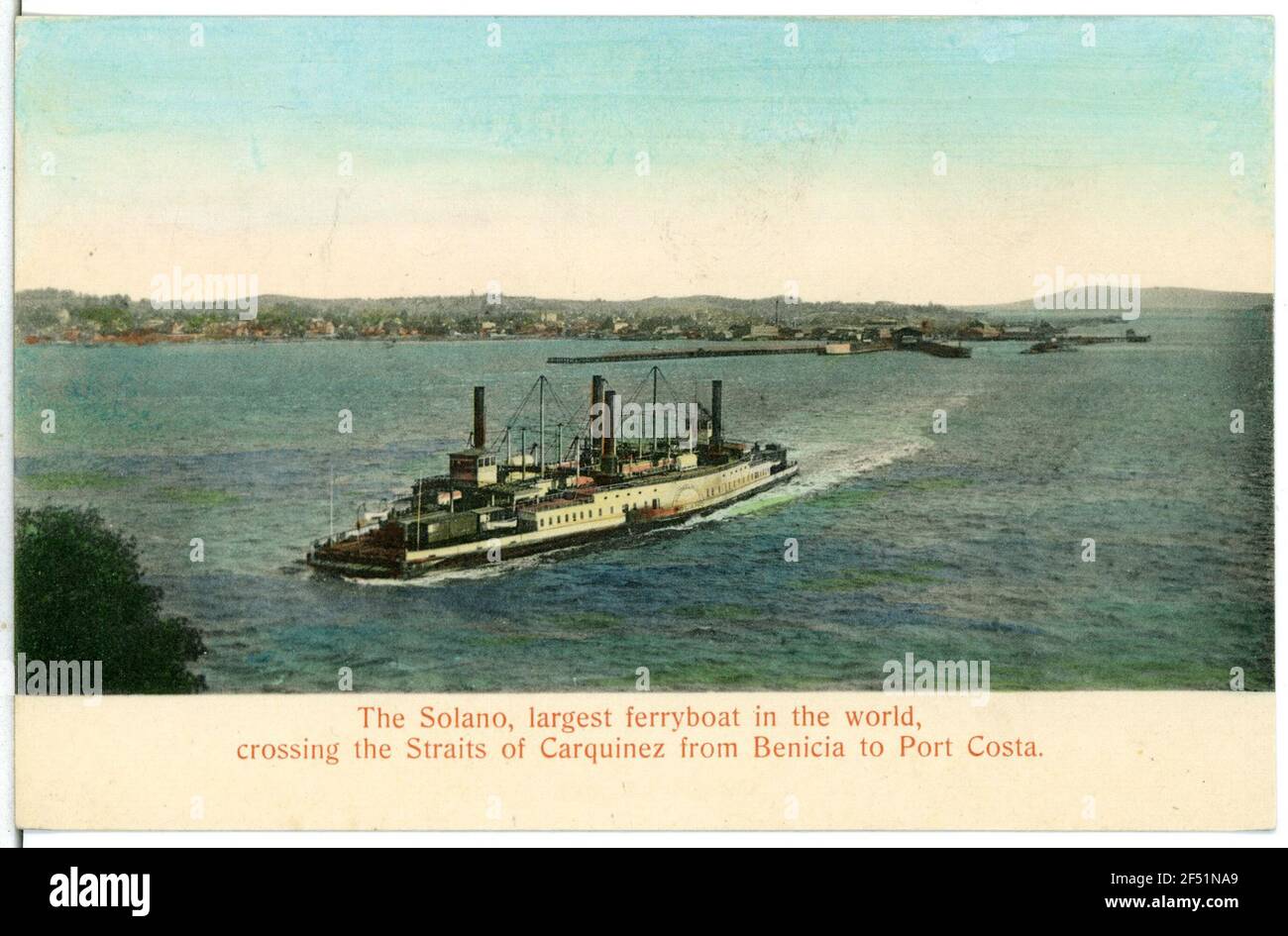 The Solano, largest ferryboat in the world Benicia. The Solano,largest ...