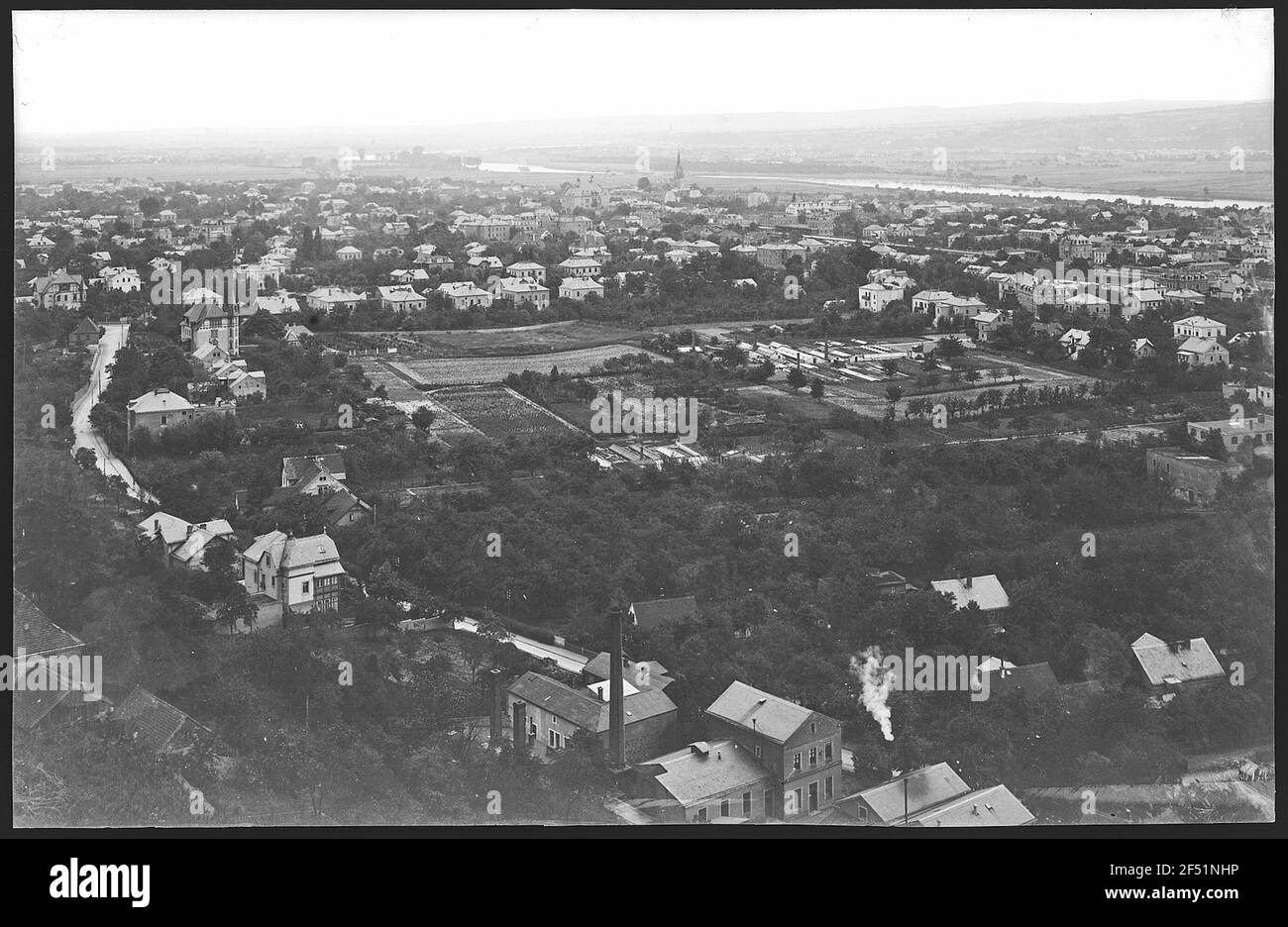 Local overview Black and White Stock Photos & Images - Alamy