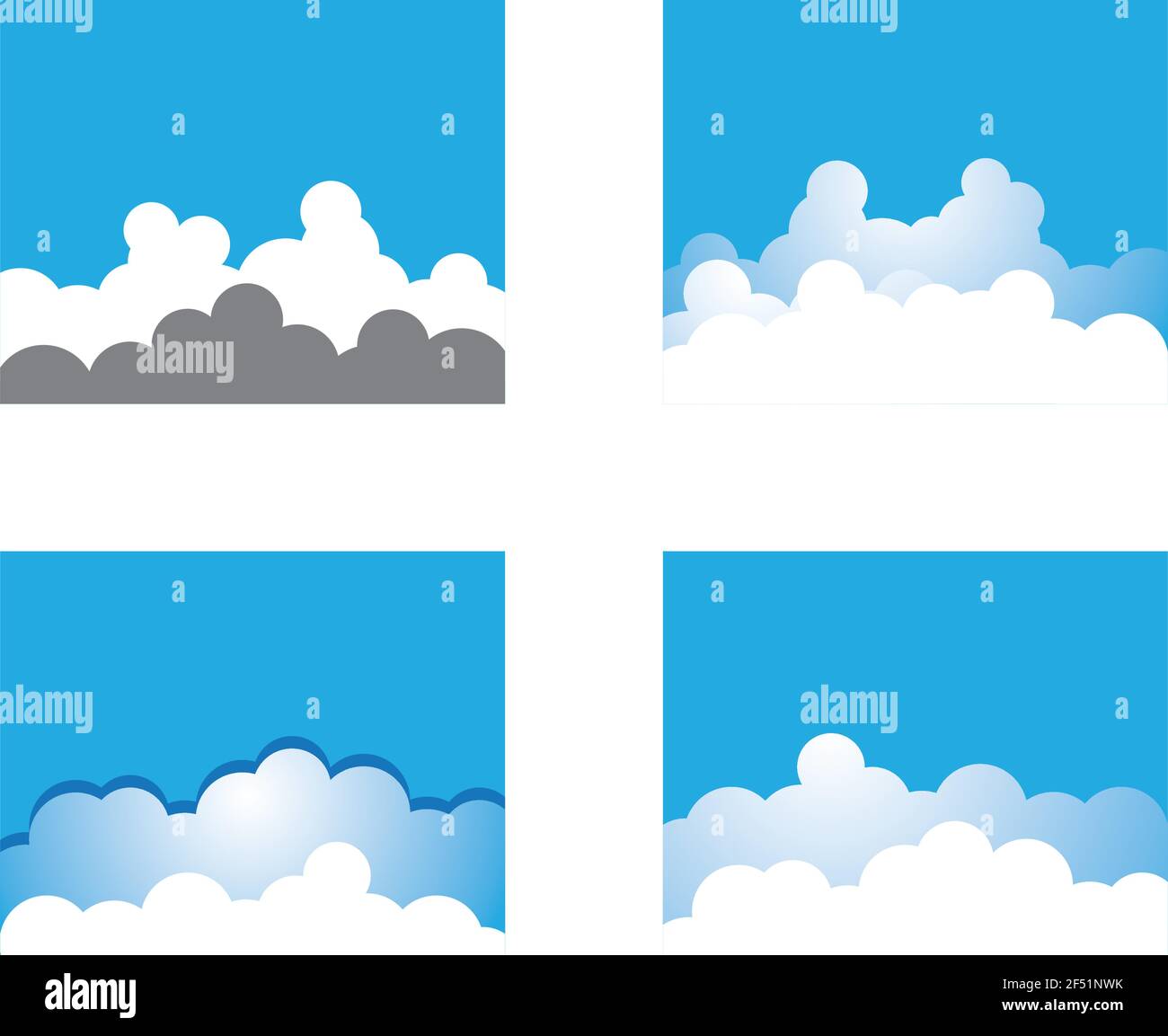 Blue sky with cloud background vector illustration design Stock Vector ...