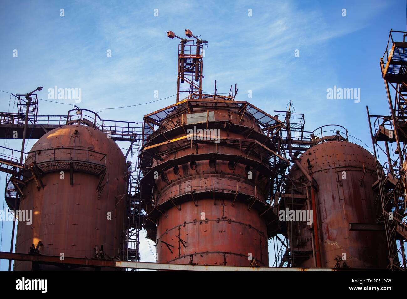 Steel tubing blast furnace plant hi-res stock photography and images ...