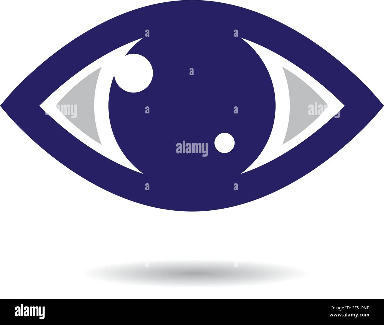 Branding identity corporate eye care vector logo design Stock Vector ...