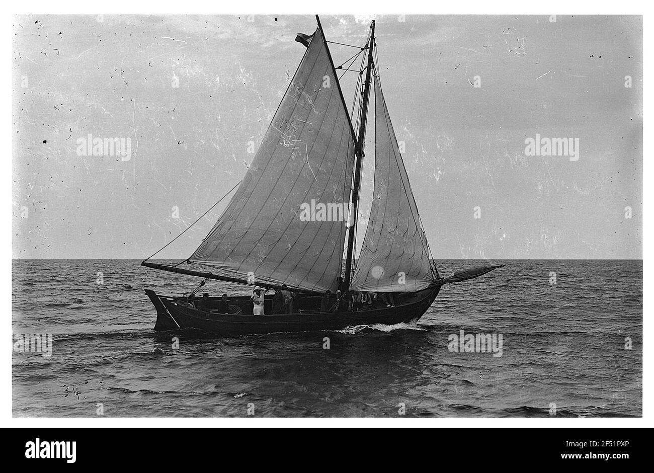 Storm on water Cut Out Stock Images & Pictures - Alamy