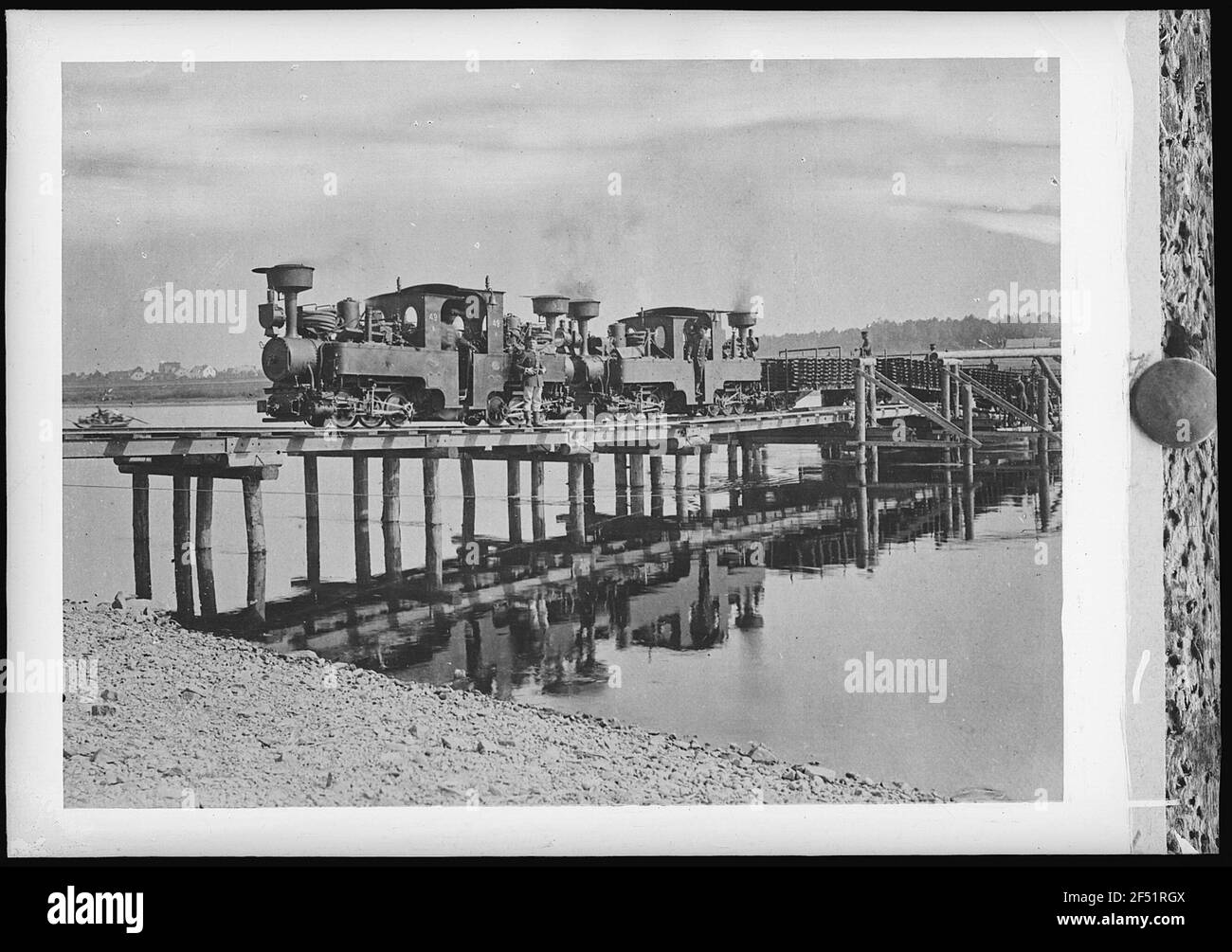 Pontoon train hi-res stock photography and images - Alamy