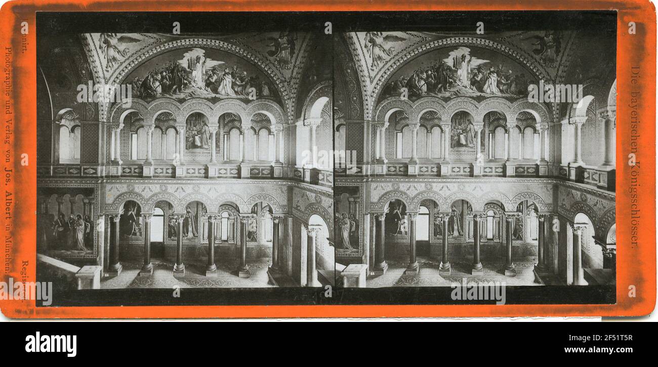 Neuschwanstein castle interior hi-res stock photography and images - Alamy