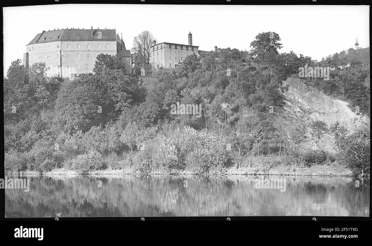 Frankenberg. Castle Sachsenburg Stock Photo - Alamy