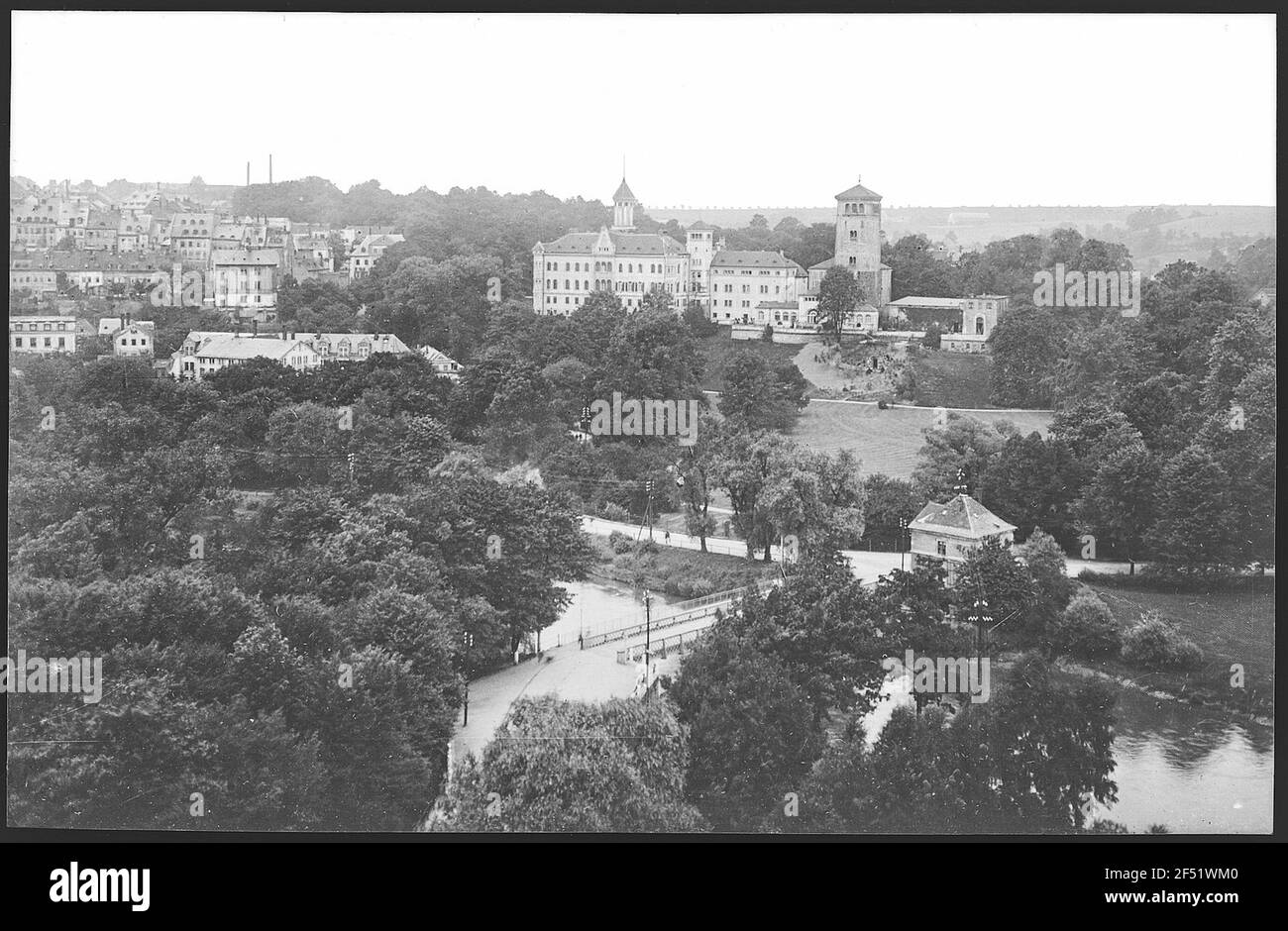 Waldenburg. Princely castle and totally Stock Photo - Alamy