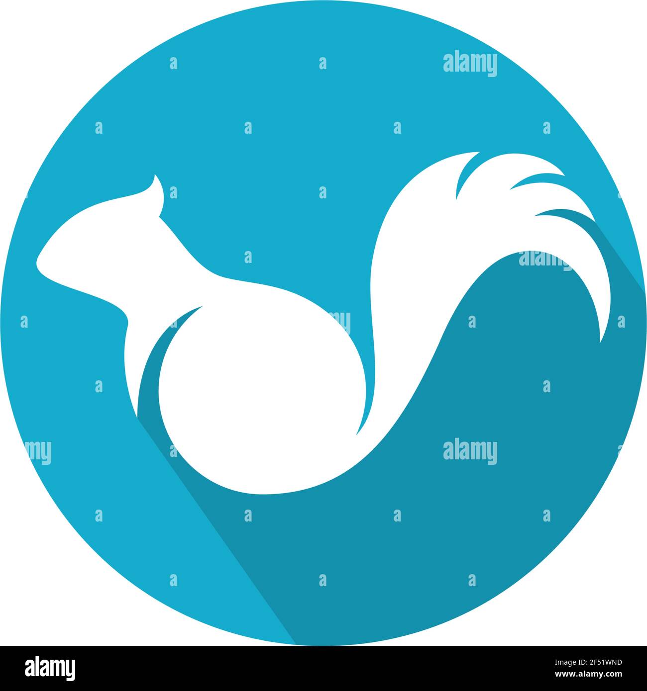 Squirrel logo template vector icon illustration design Stock Vector ...