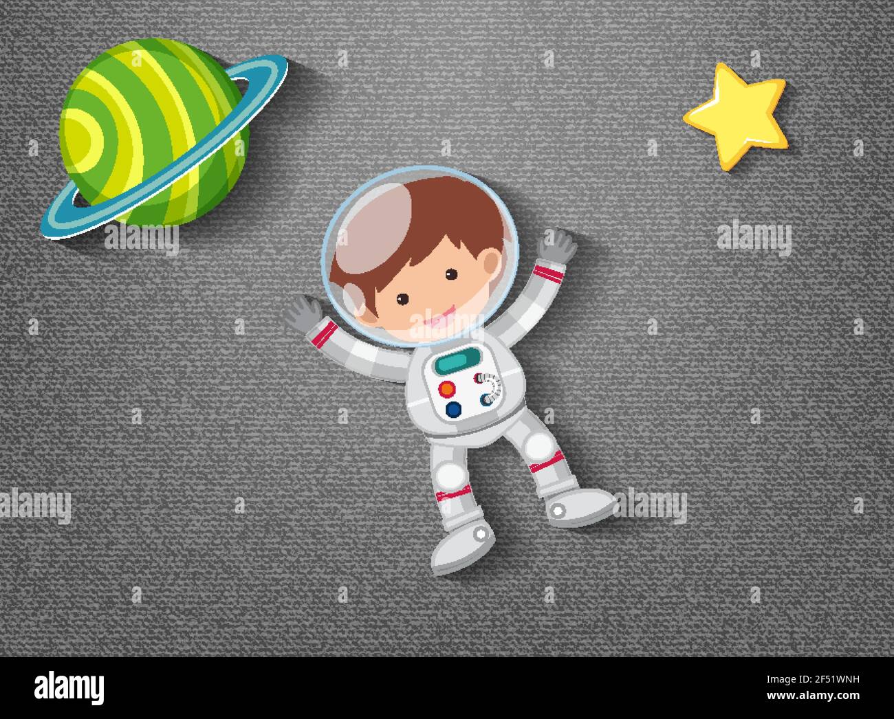 Cute element on space theme illustration Stock Vector Image & Art - Alamy