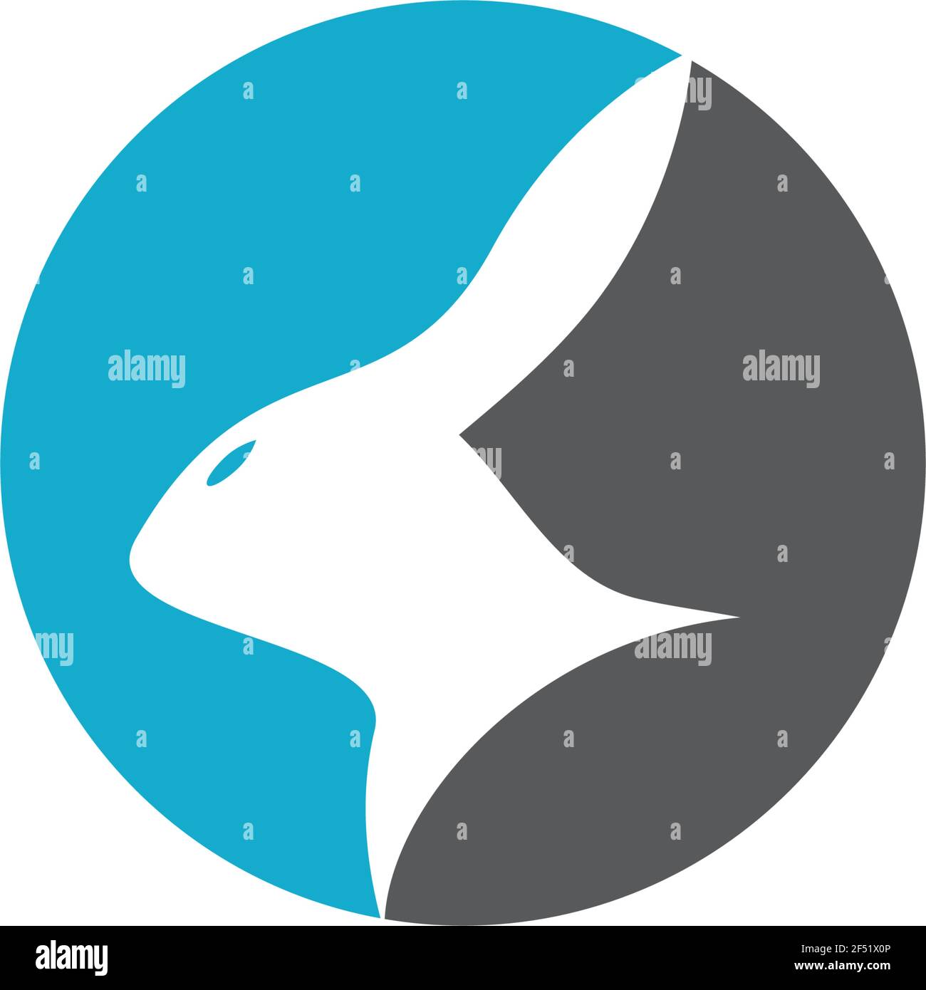 Rabbit Logo template vector icon illustration design Stock Vector Image ...