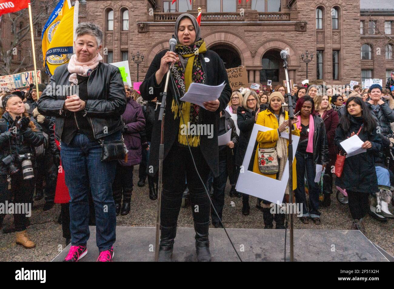 Womens march january 2017 all gender hi-res stock photography and ...