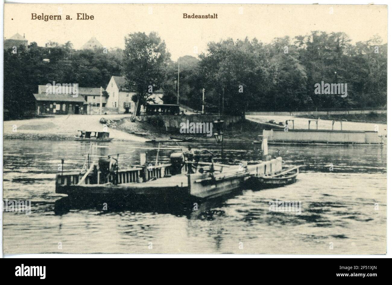 Ferry and bathing institution Belger. Ferry and bathing institution ...