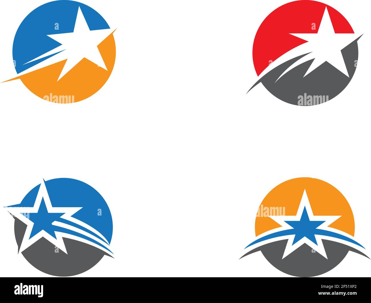 Star logo template vector icon illustration design Stock Vector Image ...