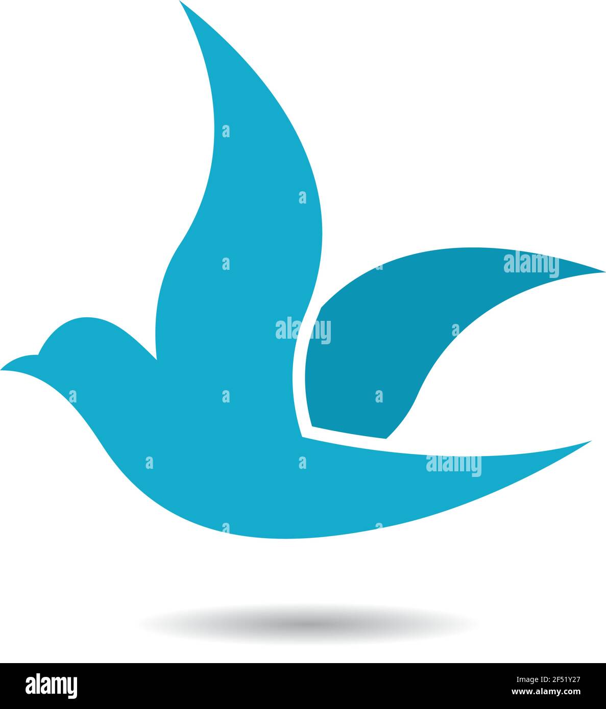 Dove logo template vector icon illustration design Stock Vector Image ...