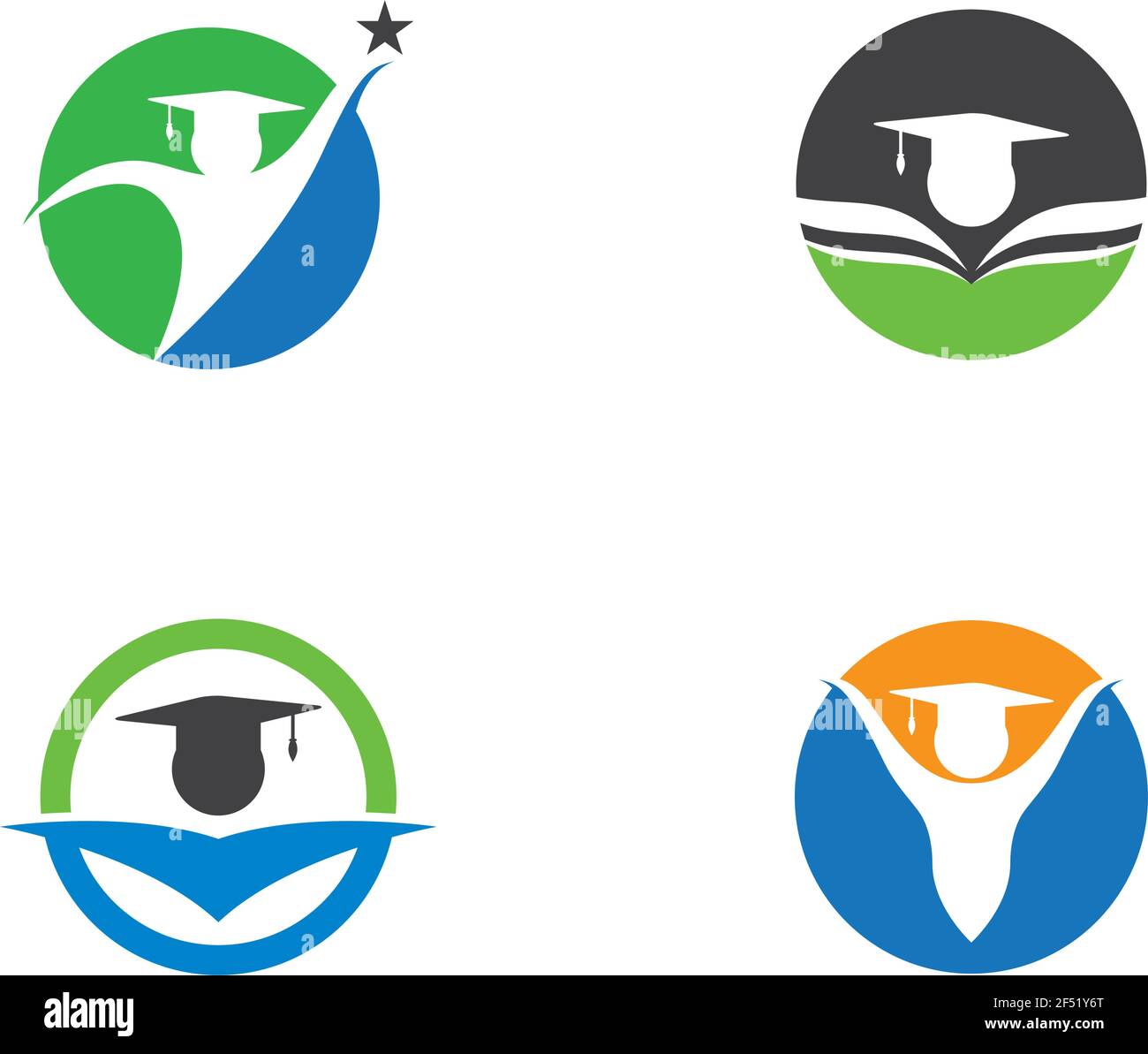 Education logo template vector icon illustration design Stock Vector ...