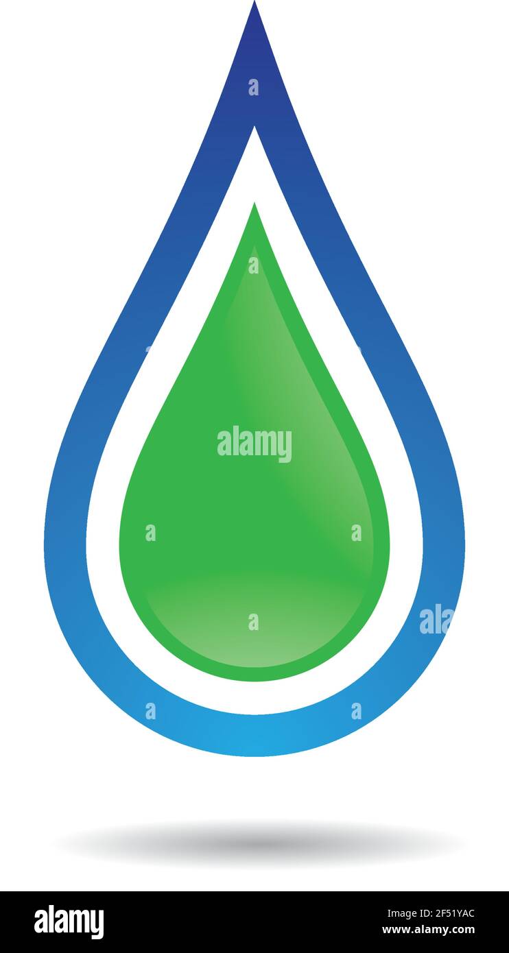 Tree raindrop Stock Vector Images - Alamy