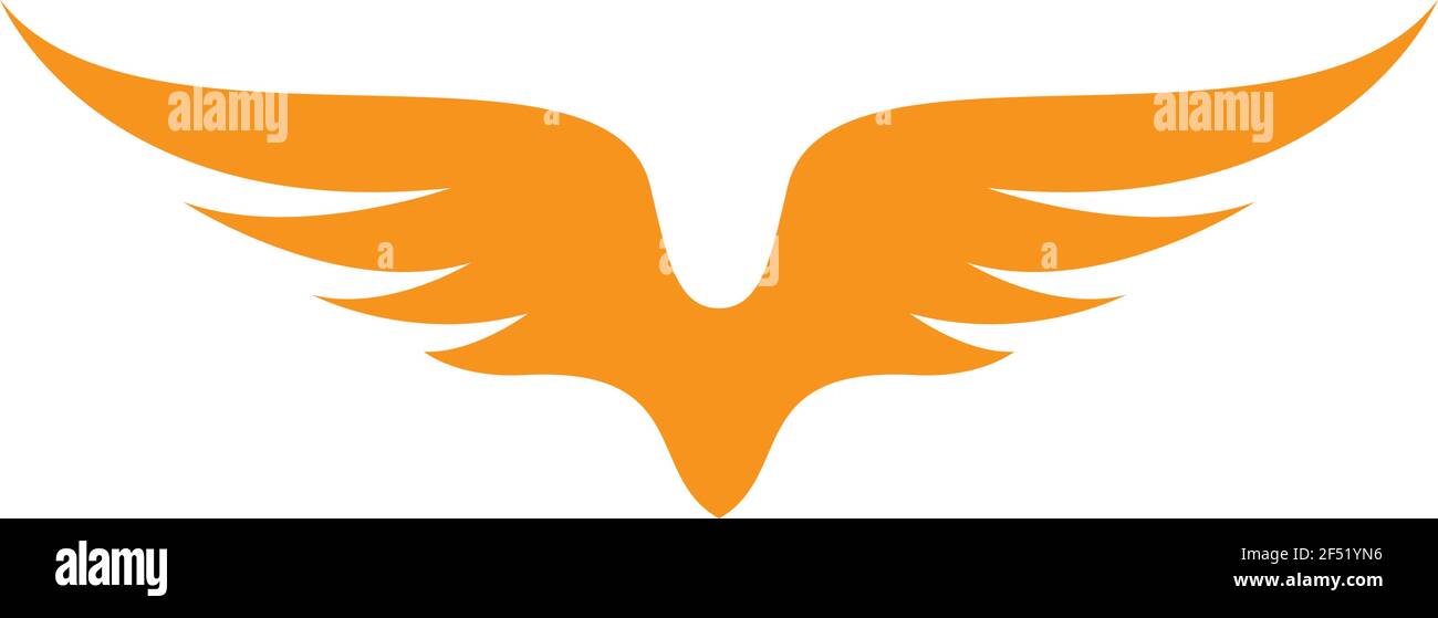 Wing logo template symbol icon illustration design Stock Vector Image ...