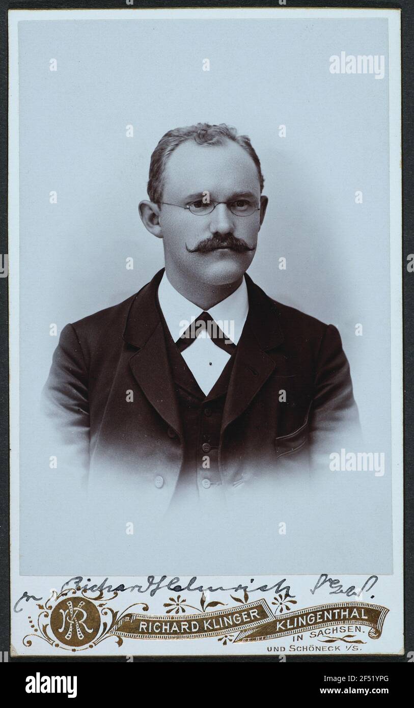 Portrait of Richard Helmrich Stock Photo - Alamy