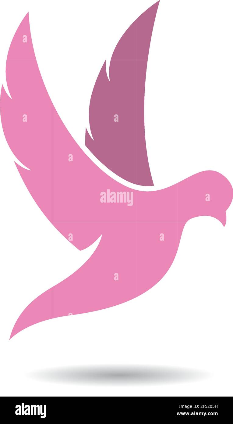 Dove logo template vector icon illustration design Stock Vector Image ...
