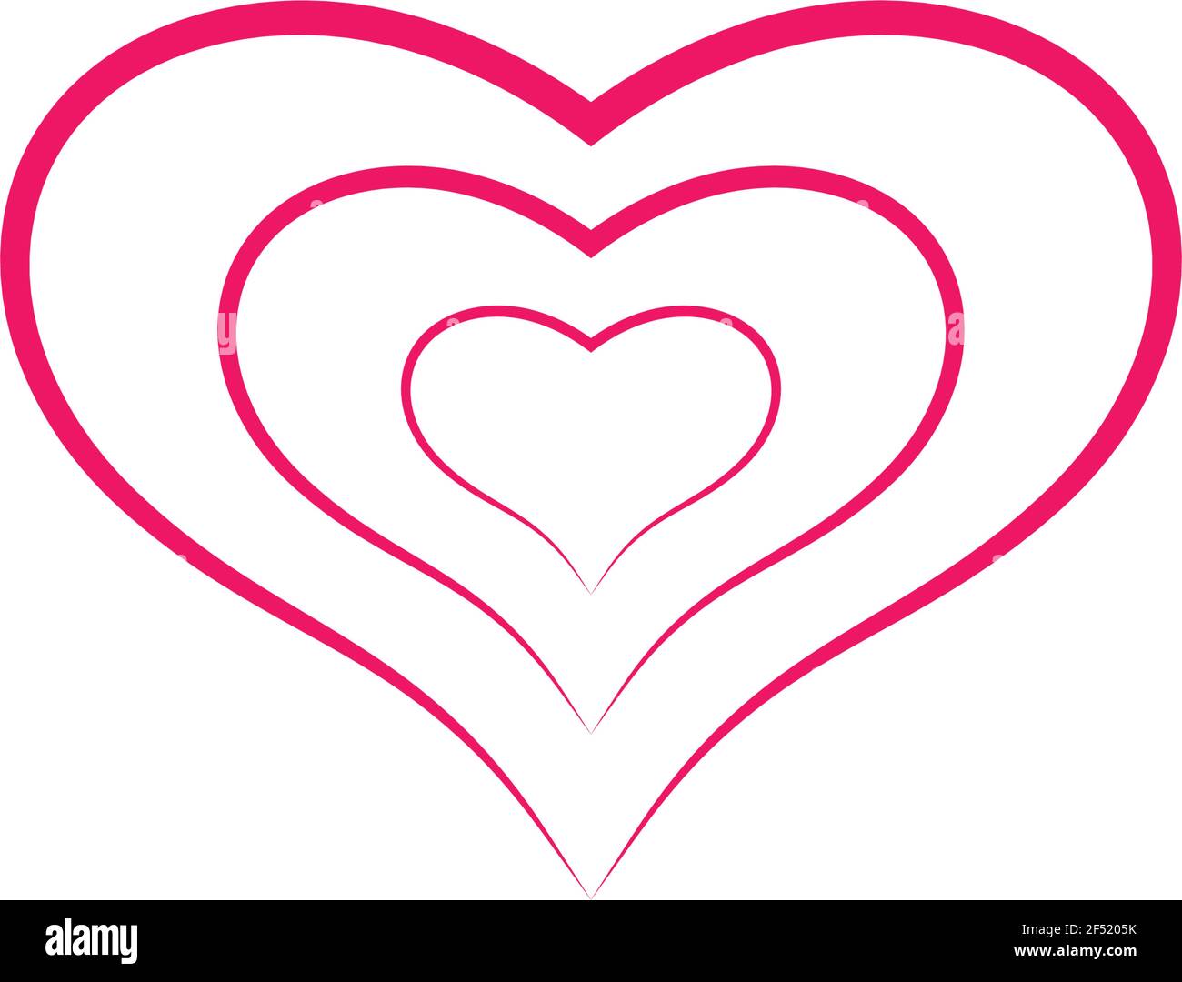 Love logo template symbol icon illustration design Stock Vector Image ...